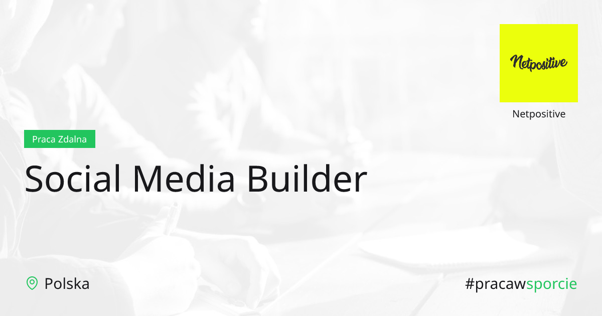 Social Media Builder - Netpositive